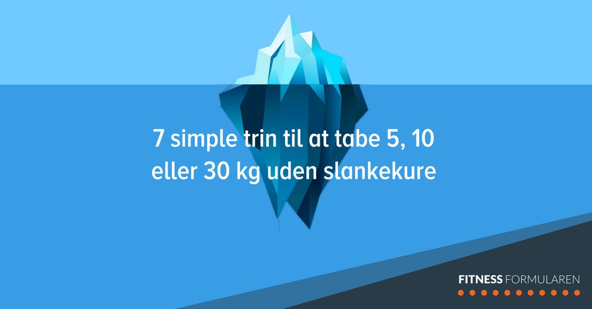 Hurtigt vægttab: 7 simple trin til at tabe 5, 10 eller 30 kg uden ...